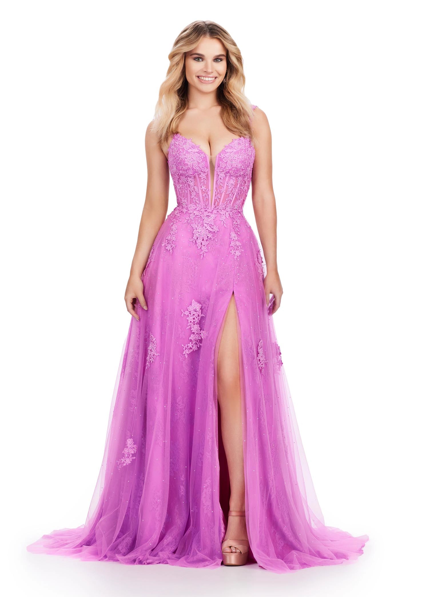 Lace Prom Dresses – Glass Slipper Formals