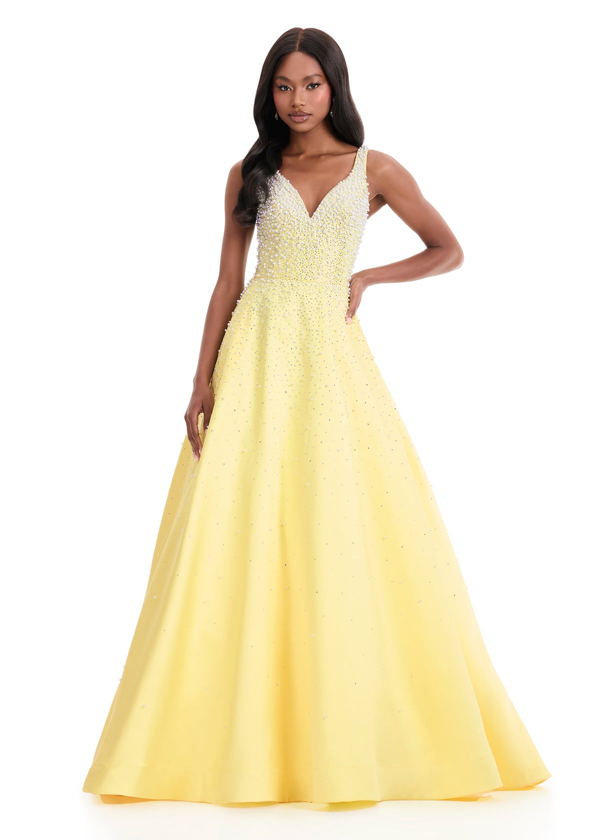 Ashley Lauren Style 12160 Long Prom Dress Pageant Formal Evening Gown ...